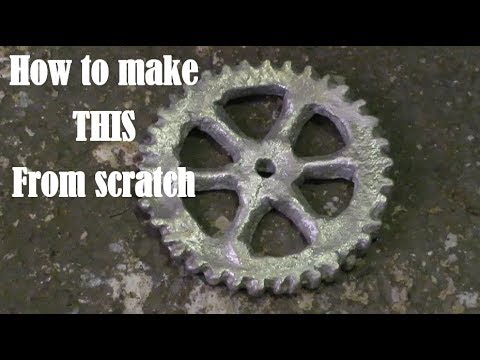 Making a worm gear from scratch. Pt1 - YouTube