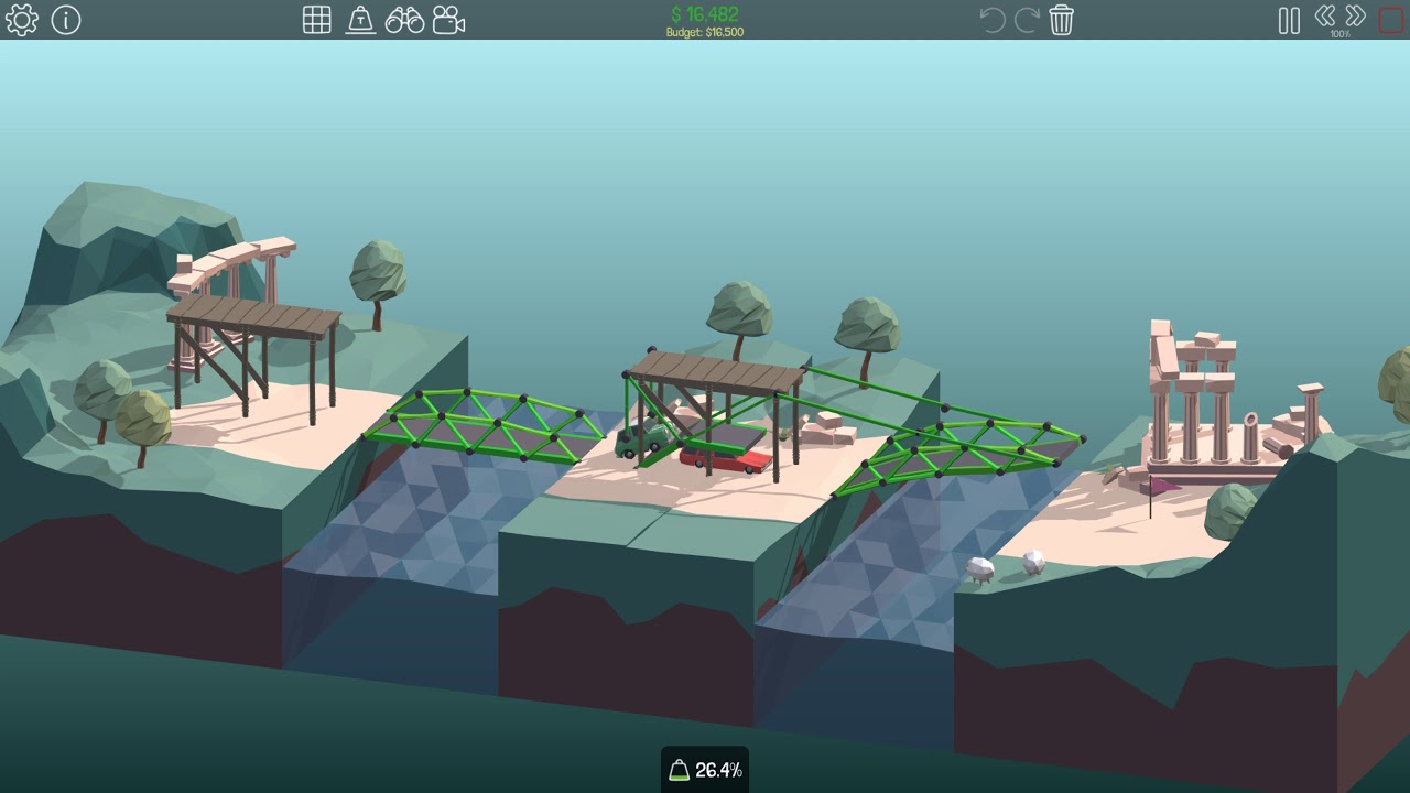 Poly Bridge 4-14 - YouTube