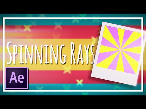 Spinning Rays || After Effects [Tutorial] - YouTube