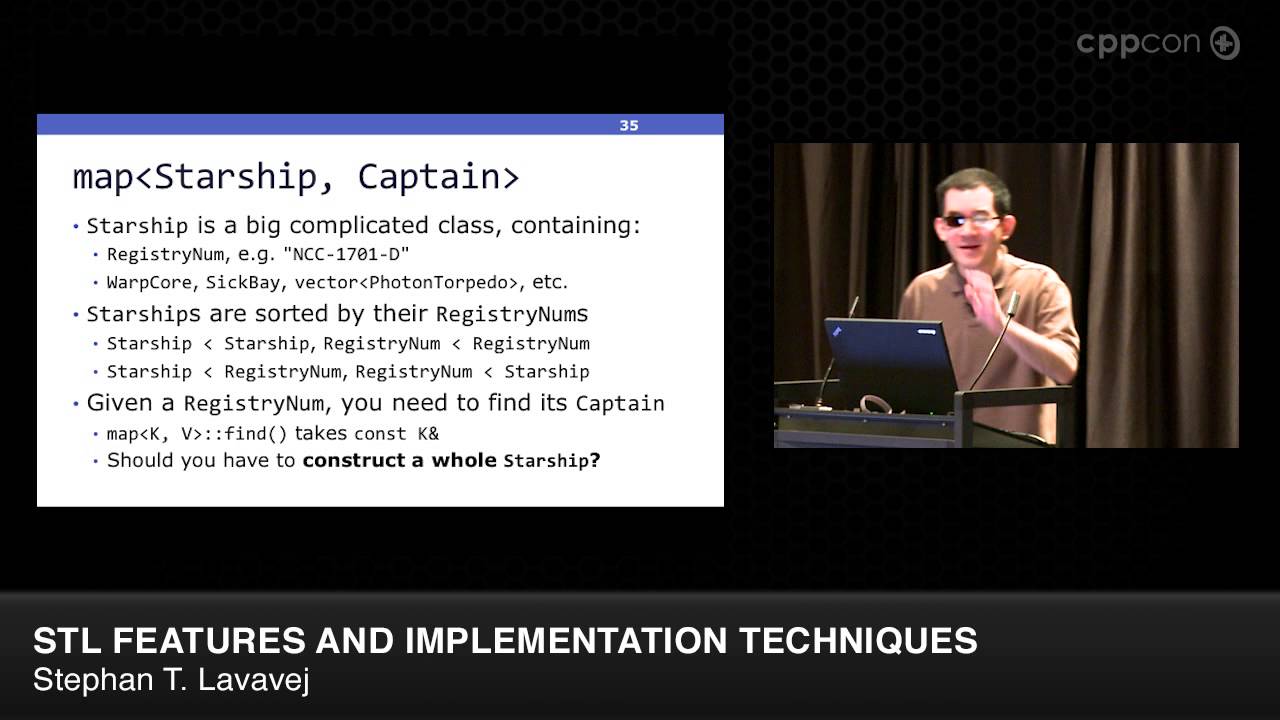 CppCon 2014: Stephan Lavavej "STL Features And Implementation Techniques" - YouTube