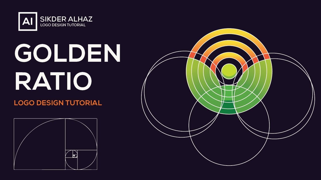 How to design a logo with golden Ratio | Logo Design | Adobe ...