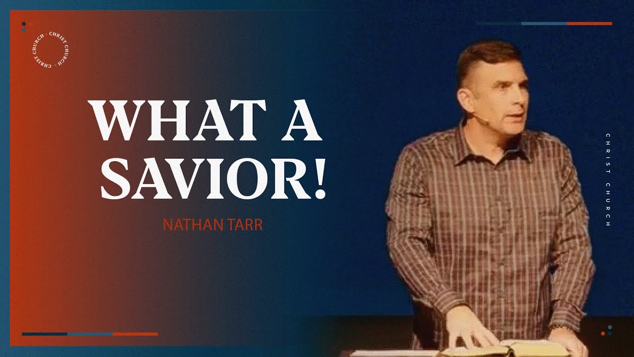 What a Savior! | Matthew 14:13-33 | Nathan Tarr - YouTube