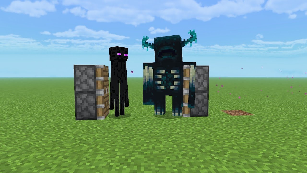 warden + enderman = ?? - YouTube