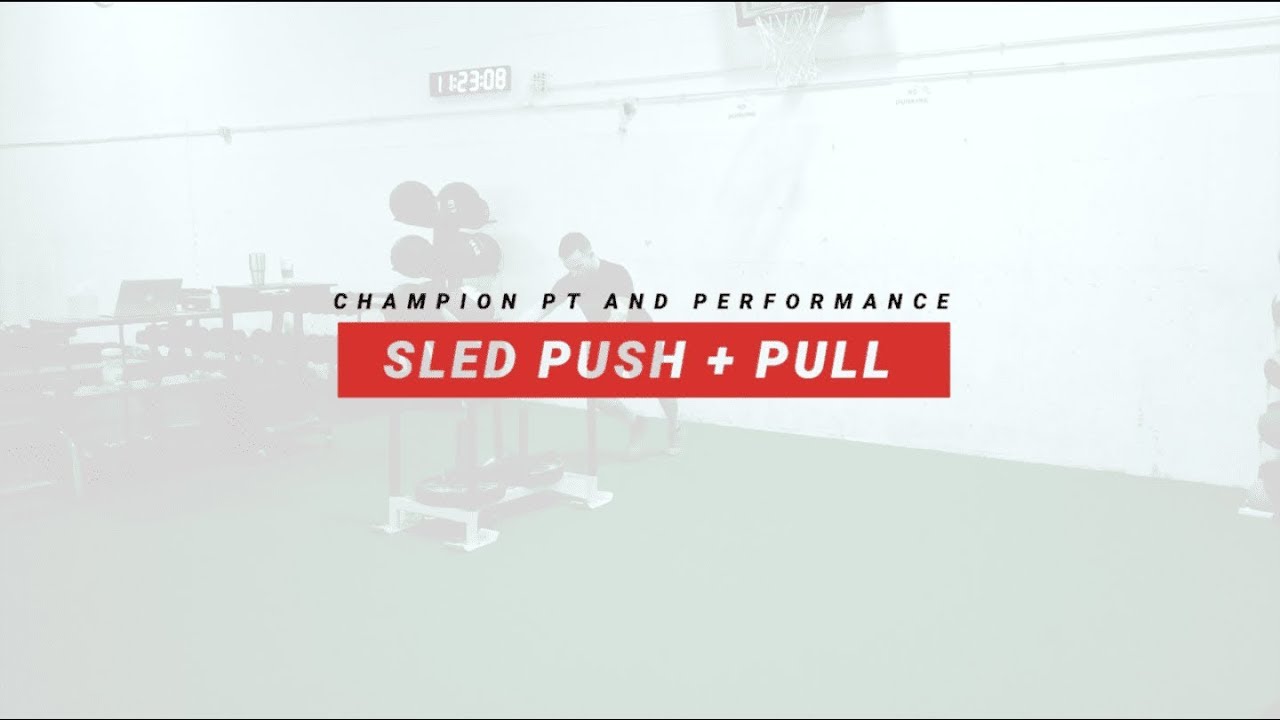 Sled Push + Pull - YouTube