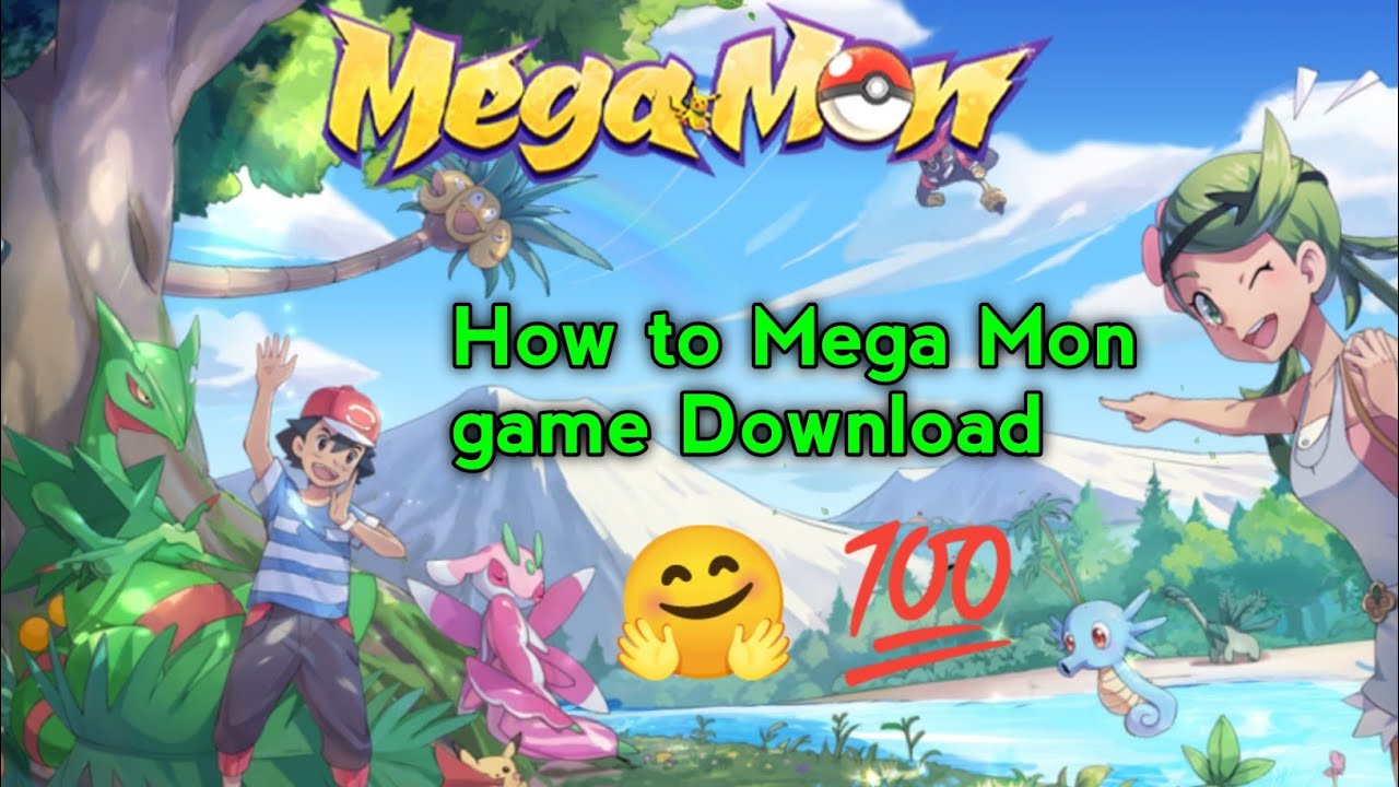 How to Mega Mon game Download for Android | Pokemon New game 2023 - YouTube