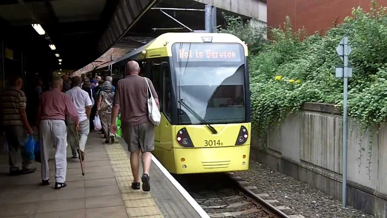 Bury Metrolink Station - YouTube