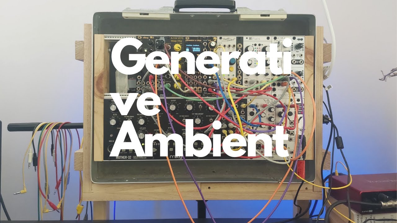 Light Ambient Generative Modular Synthesizer Meditation Mindfulness Music (Maj6/9) - YouTube