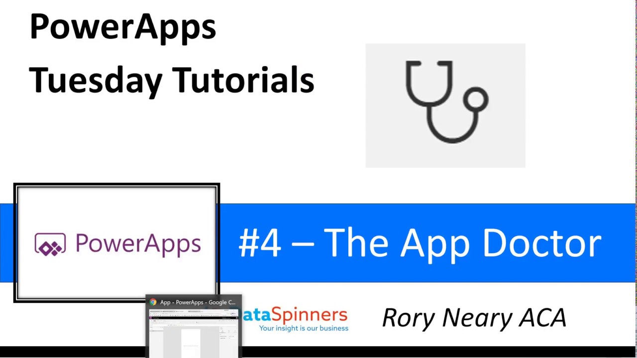 PowerApps Tuesday Tutorials #4 The App Doctor - YouTube