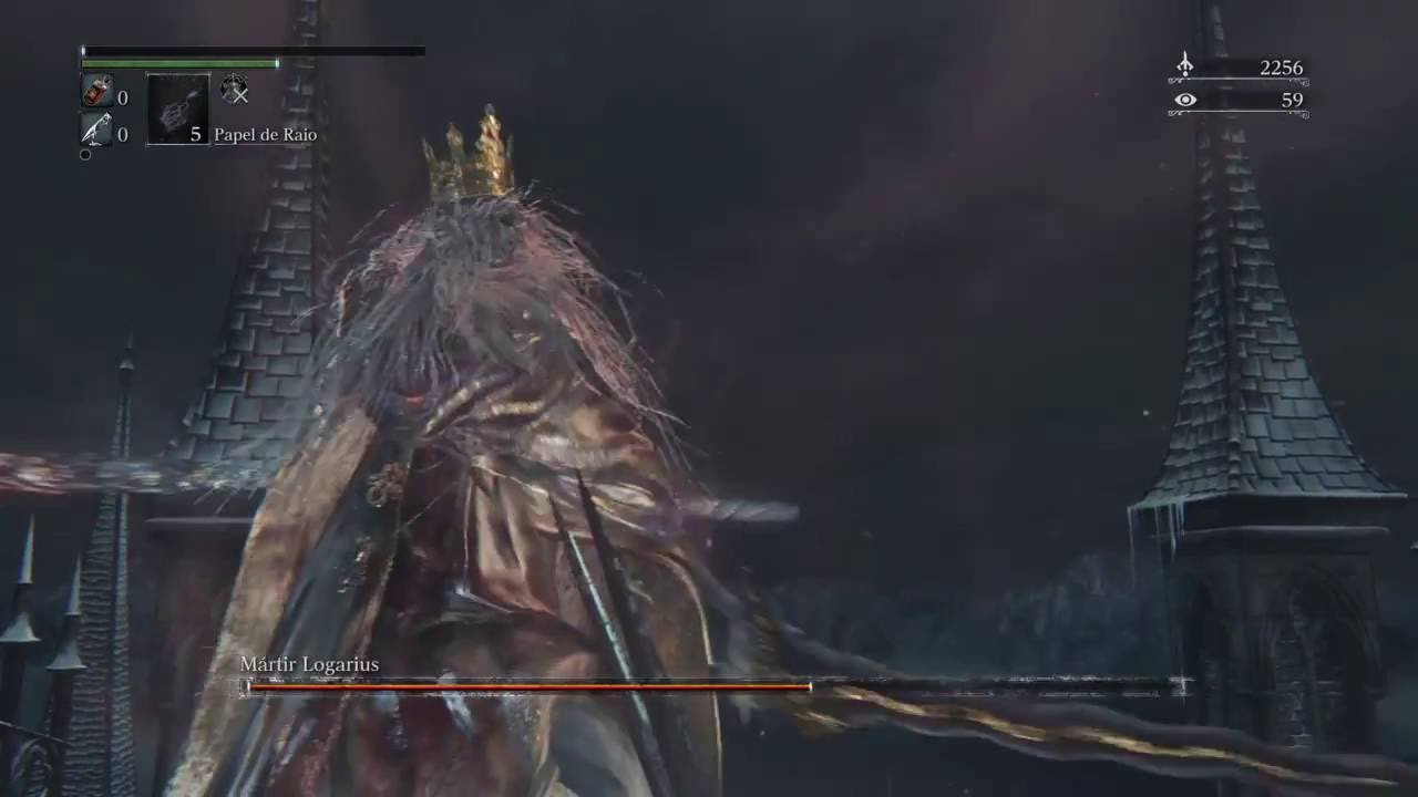 Bloodborne™ - Boss, Mártir Logarius - YouTube
