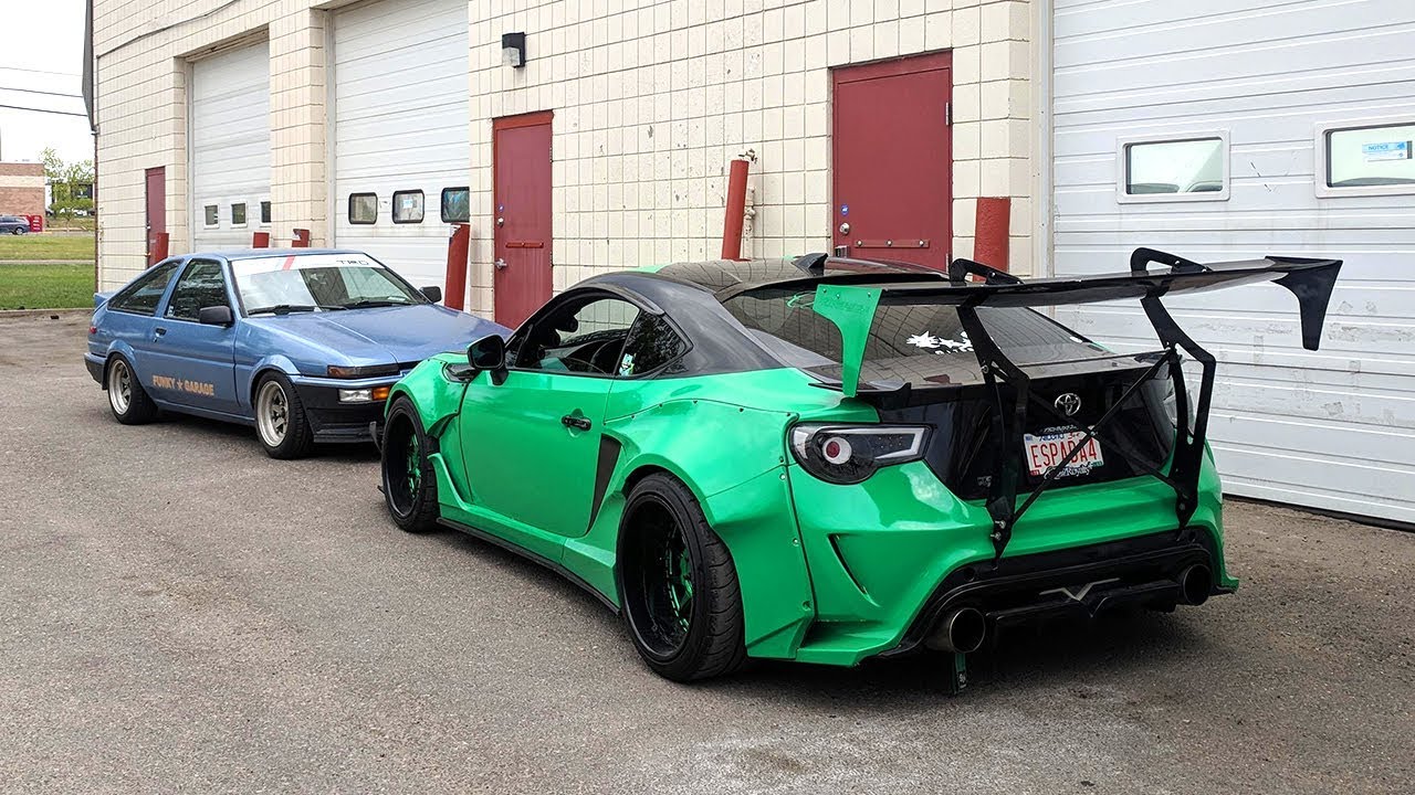 OLD '86 meets NEW '86 (Chillin' with Funky Garage) - YouTube