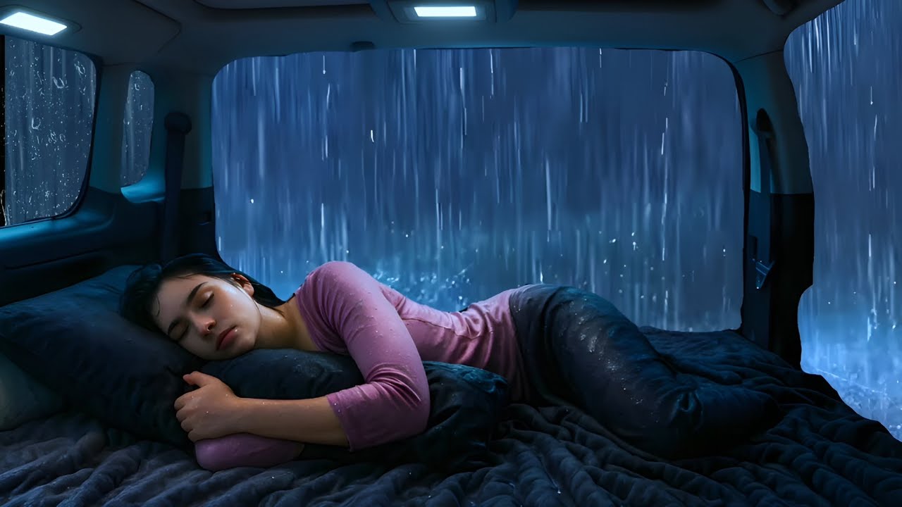 Sleep Well with Rain Inside Car | 10hr Rainy Night Vibe 🚗🌧️ - YouTube