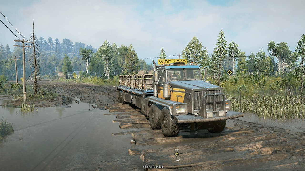 SnowRunner – Delivering Oil Barrels | Heavy Cargo Delivery Mission ...