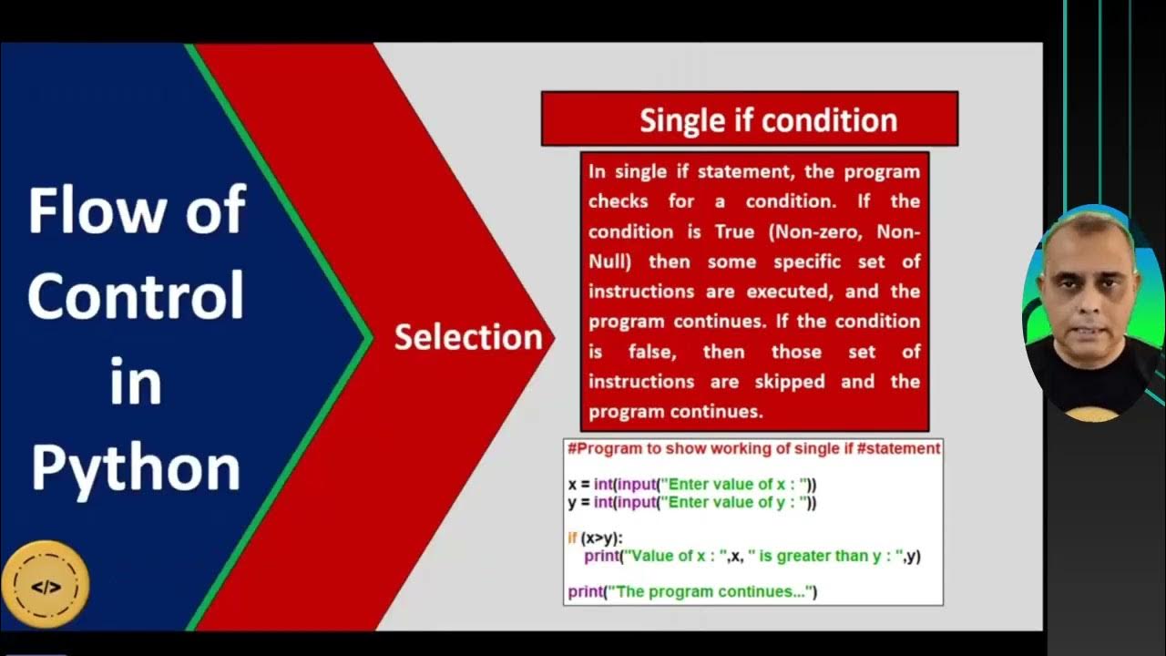 Learning Python-Part-3 (Selection Statements) - YouTube