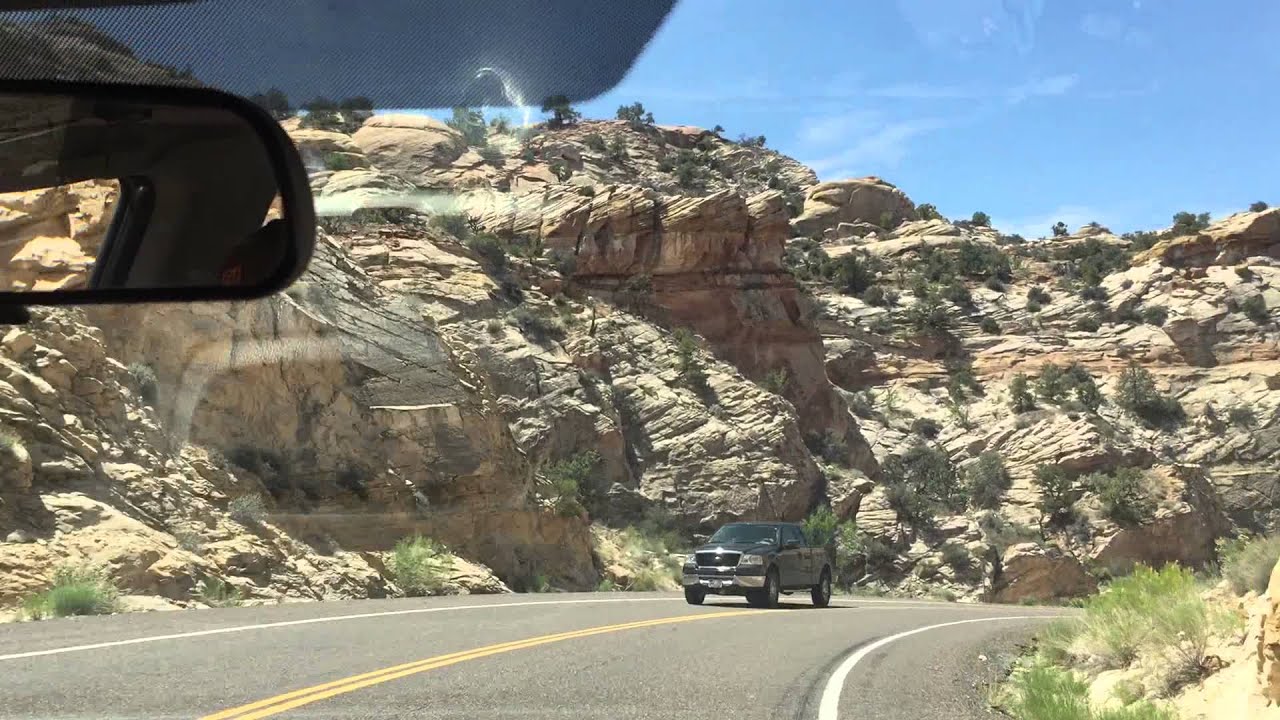 Scenic Drive on Hells Backbone Road in Escalante! - YouTube