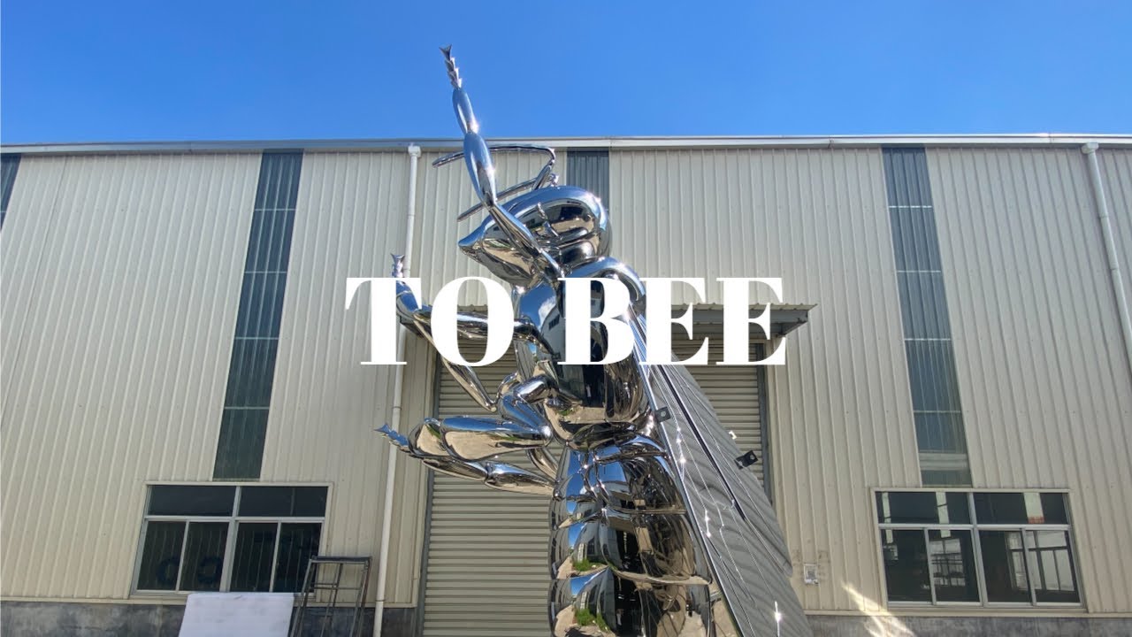 Unlocking the Secrets of Polished Steel "To Bee" Sculpture Production ...