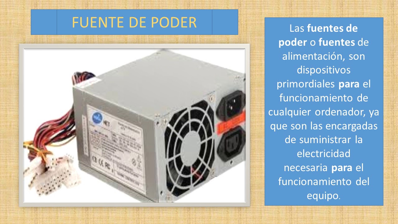 PARTES DE LA CPU - YouTube