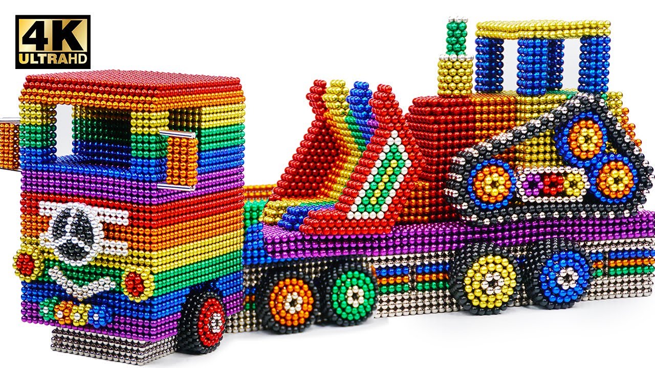 DIY - How To Make Mercedes-Benz Rescue Car From Magnetic Balls ...