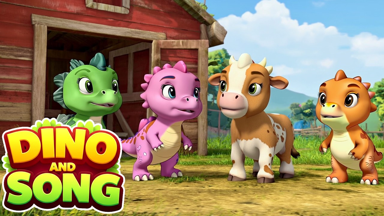 Dino Farm & Colorful - Nursery Rhymes & Kids Songs - Dino and Song ...