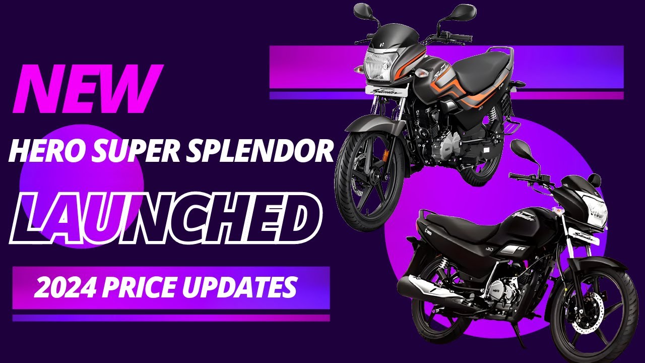 Ye Hai 2024 Model Hero Super Splendor 125Cc OBD-2 Bs6 Phase 2 Full ...
