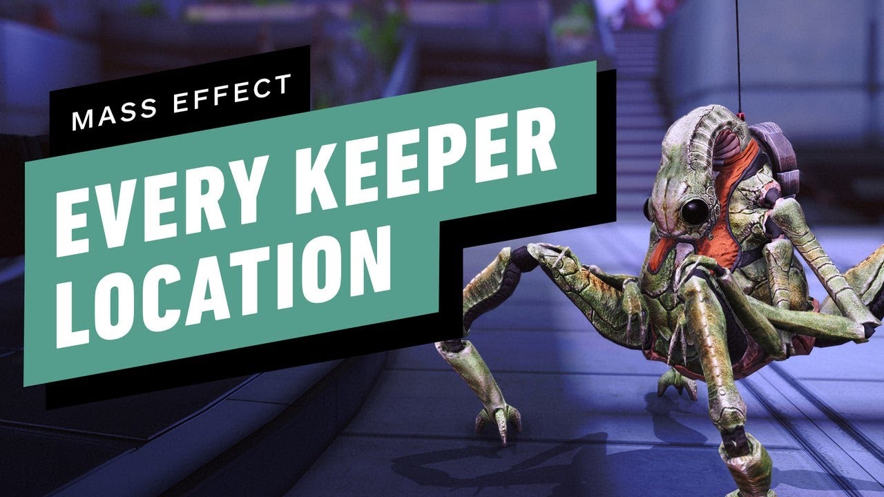 Mass Effect Legendary Edition - All Citadel Keeper Locations - YouTube