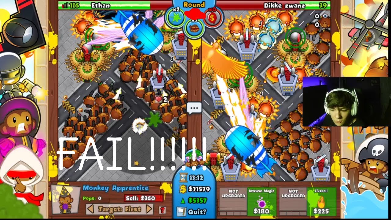 Failed late game/BLOONS TD BATTLES - YouTube