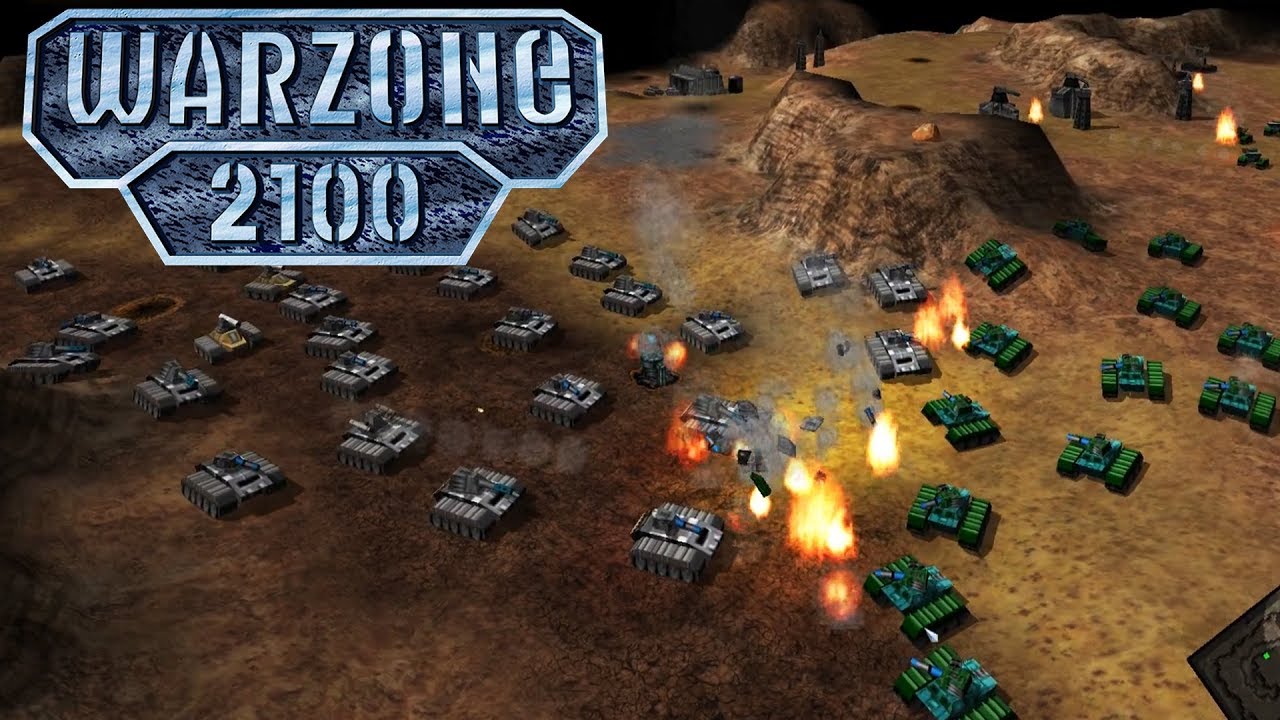 Longest Tank Battle In Warzone 2100 - YouTube