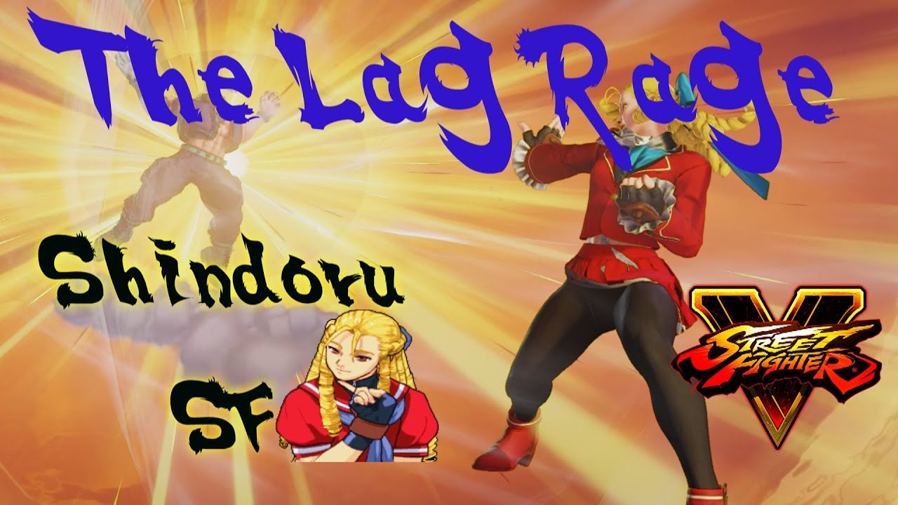 The lag rage! SFV Beta Karin Part 1 - YouTube
