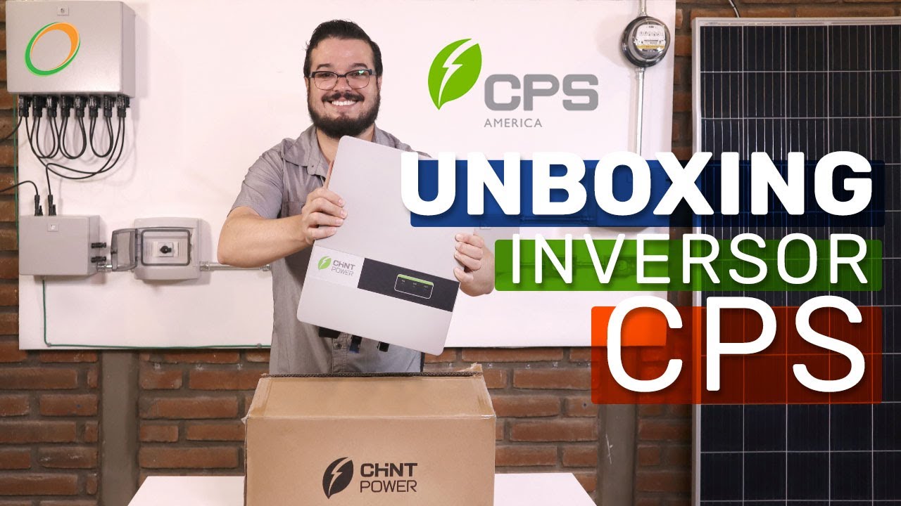 Unboxing Inversor Solar CPS 3.6KTL-S/EU - YouTube