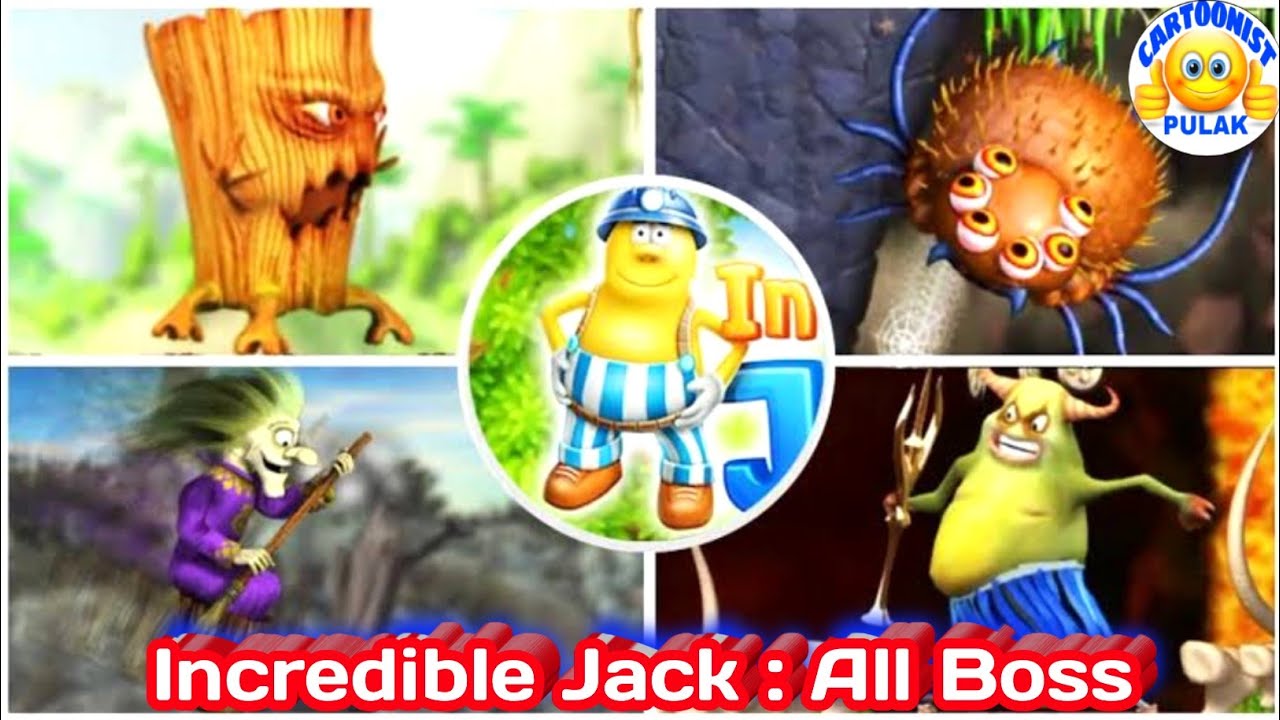 Incredible Jack - All Bosses : Jump & Run - YouTube