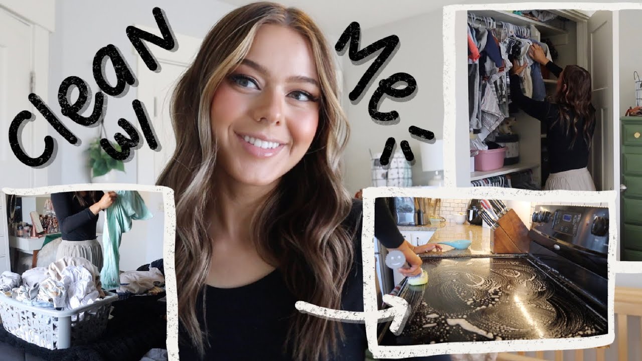 CLEAN & ORGANIZE MY HOUSE WITH ME - summer weekend speed cleaning and ...