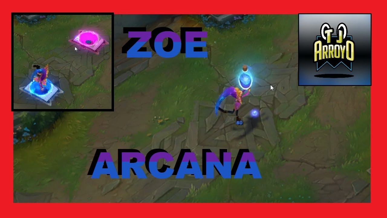 📘🕳 ZOE ARCANA NUEVA SKIN lol (ARCANIST ZOE) interacciones ESPAÑOL ...