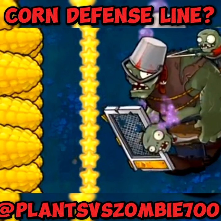 Plants Vs Zombies: Who can Break Through The Corn Defense line? #pvz # ...