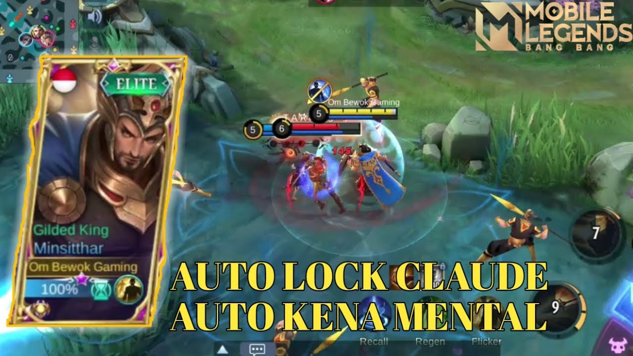 Gameplay Minsitthar Auto Lock Hero Core Lawan | Minsitthar Tank Build ...