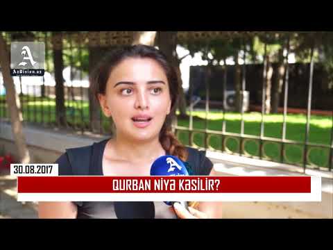 QURBAN NİYƏ KƏSİLİR? - SORĞU