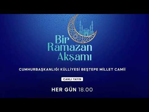 Bir Ramazan Akşamı | Konuğumuz; Gazeteci Ahmet Hakan | Cumhurbaşkanlığı Külliyesi | 16. Gün