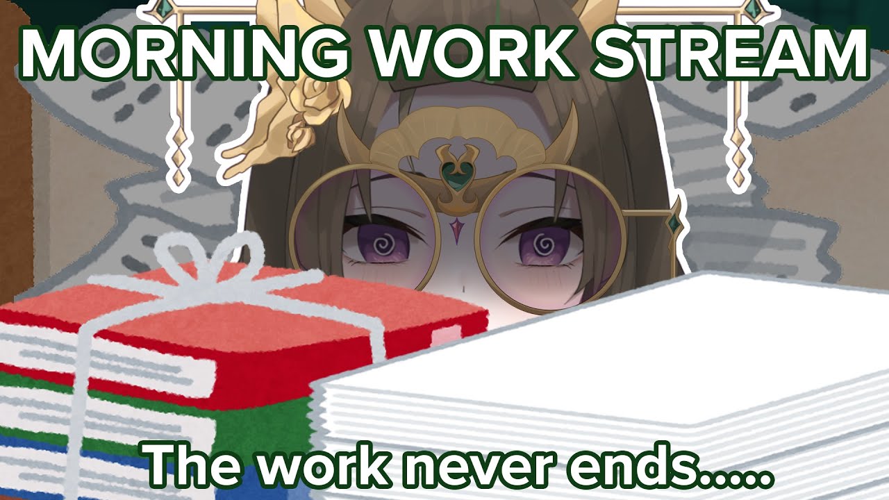 【Morning Work】 All Work, Some Play 【Yuno Hanaki | Production kawaii ...
