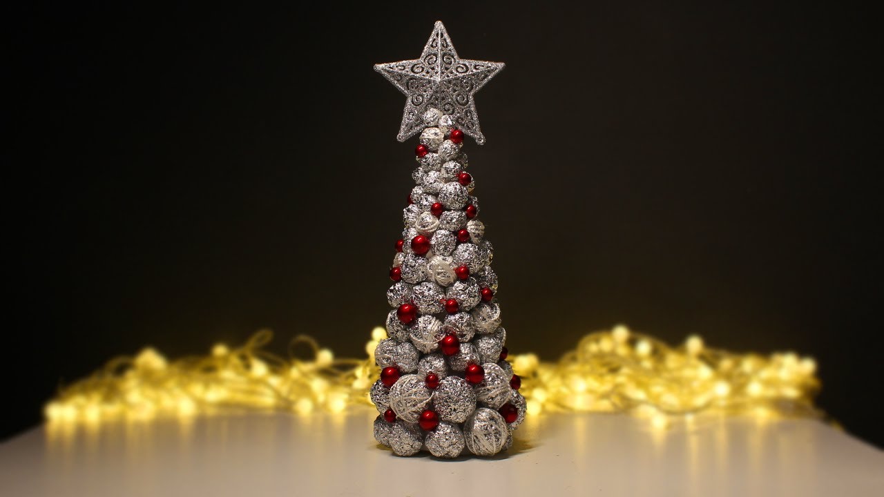 EASY! Foil Christmas Tree | NewMan DIY - YouTube