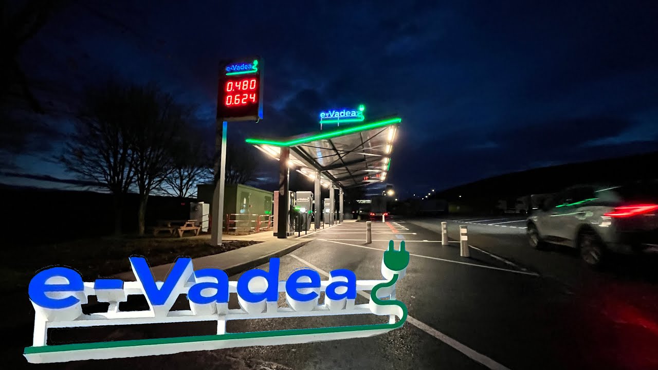 E-VADEA nouvelles stations de recharge rapide ! Déjà au top ? - YouTube