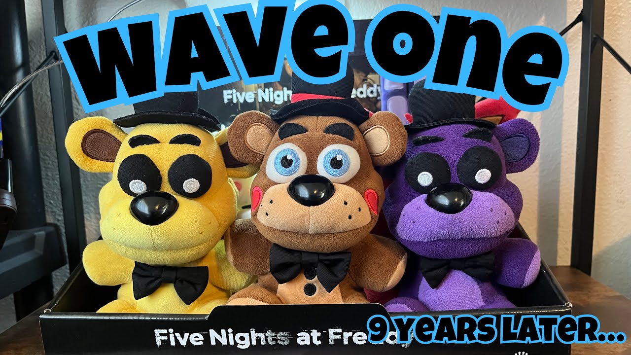 FNaF Plush Wave One 9 years later… - YouTube