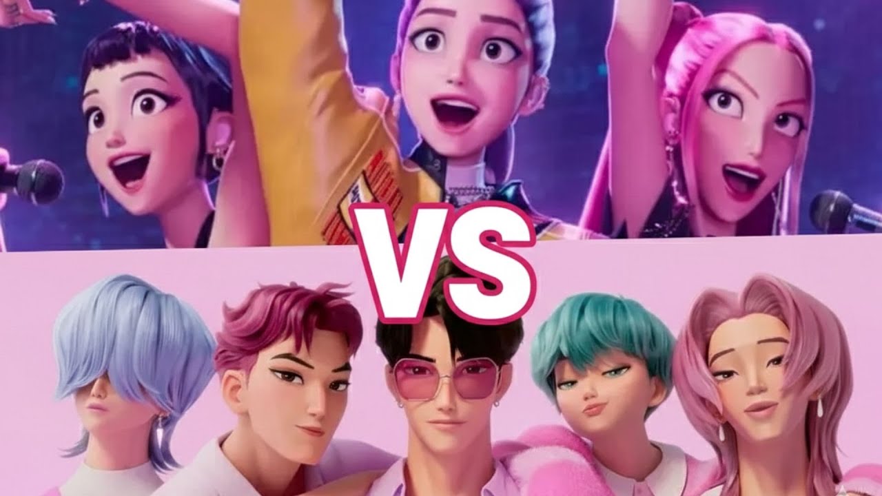 Huntrix VS Saja BOYS | K pop demon hunters - YouTube