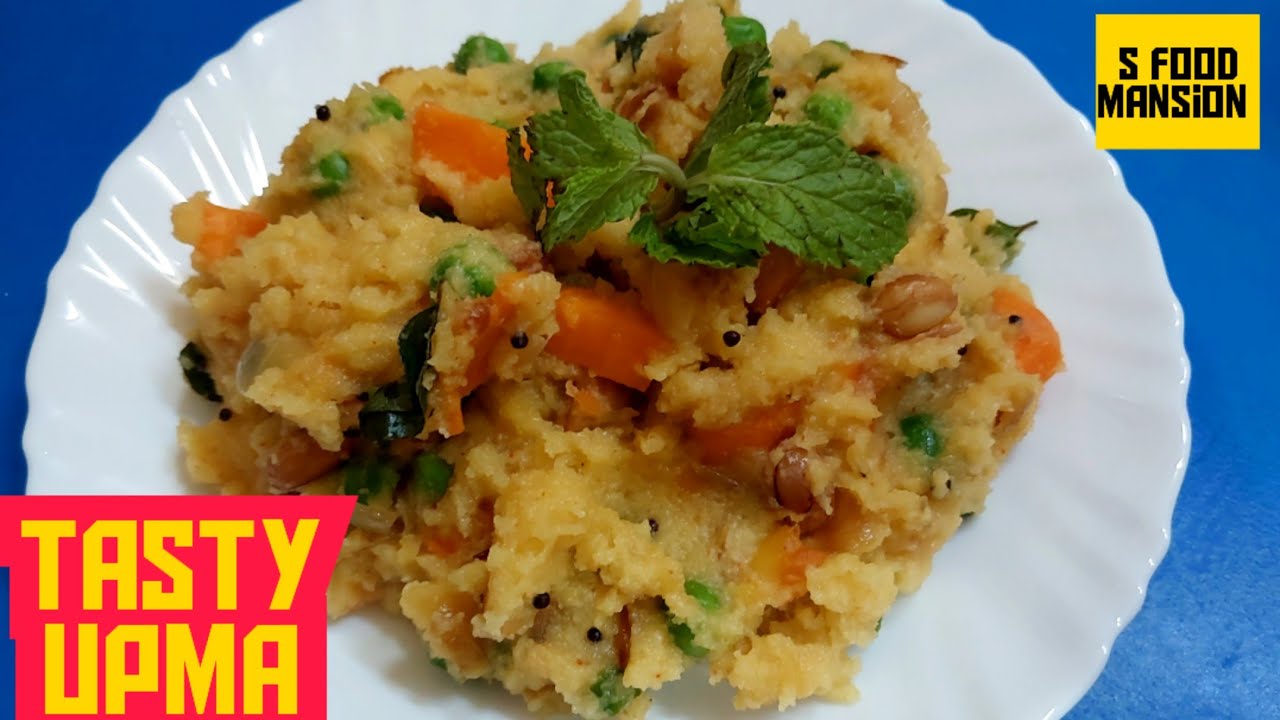 Upma/South Indian Food Upma/S Food Mansion Recipe/ S Food Mansion Upma ...