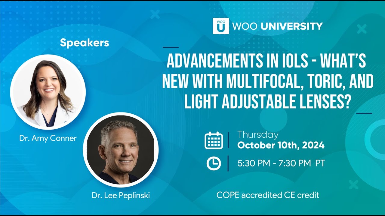 Advancements in IOLs - What’s New With Multifocal, Toric, and Light ...