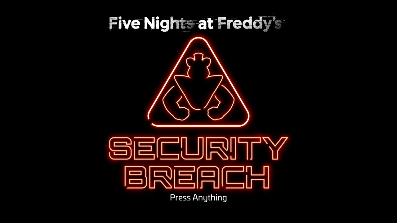 Five Nights at Freddy's: Security Breach Title Screen (PC, PS4, PS5 ...