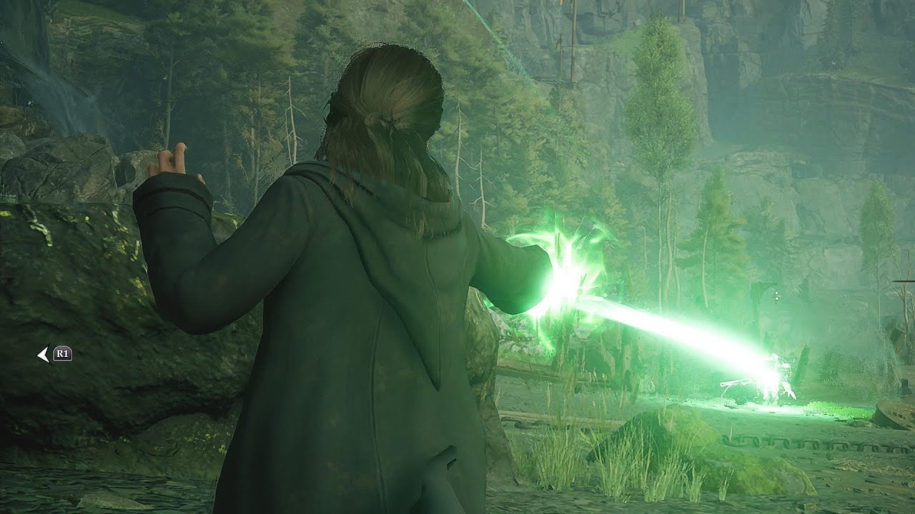 Learning Avada Kadavra - Hogwarts Legacy - YouTube