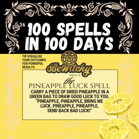 100 spells in 100 days - DAY 36 - YouTube