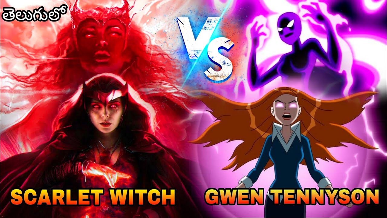Gwen Tennyson VS Scarlet Witch | Wanda VS Gwen Tennyson FROM BEN10 WHO ...