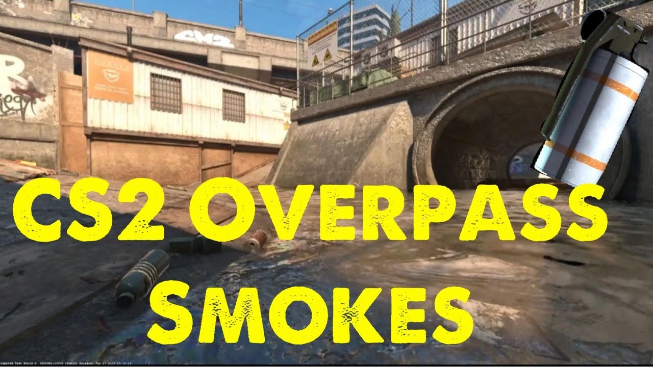 All Overpass Smokes CS2 - YouTube