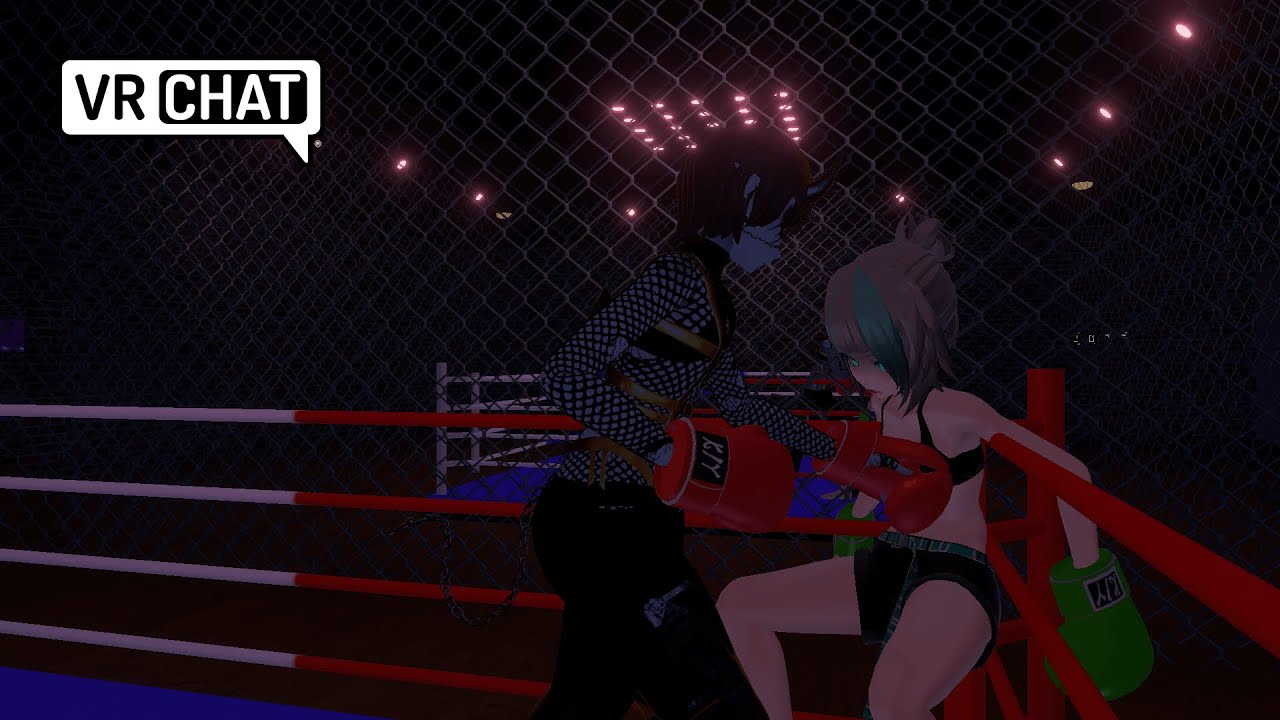 Training with the devil still continues💜 VRchat BOXING - YouTube