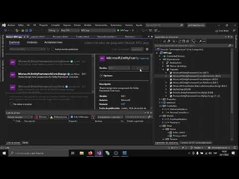 Aprendiendo a Conectar Asp.Net Core en Visual Studio Community con Mysql - YouTube