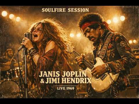 Janis Joplin & Jimi Hendrix 🔥 Electric Soulstorm (1968 Lost Session) Psychedelic – Inspired Tribute